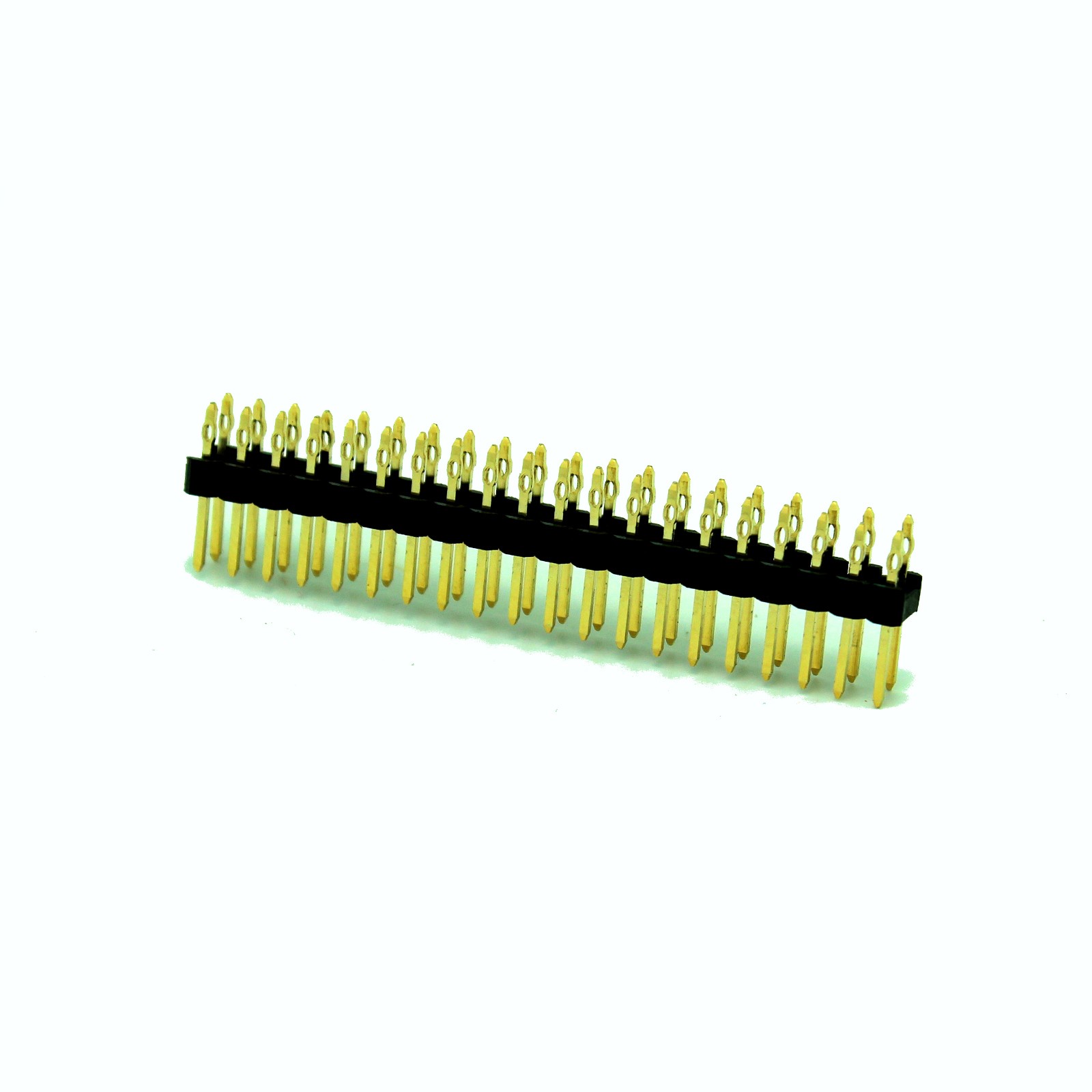 $6.99 - 2x20 40 Pin Male Solderless Push Header Pins GPIO Hammer ...