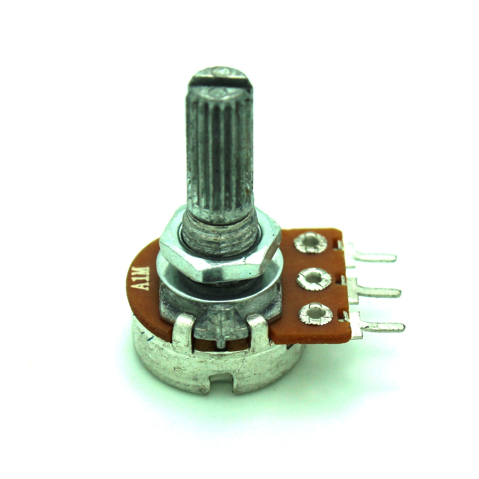 $3.49 - A1M Logarithmic 1M Ohm Potentiometer - Tinkersphere