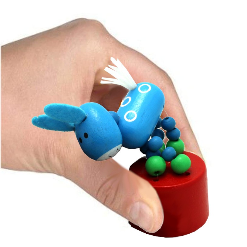 $1.99 - Floppy Animal Collapsing String Toy - Tinkersphere