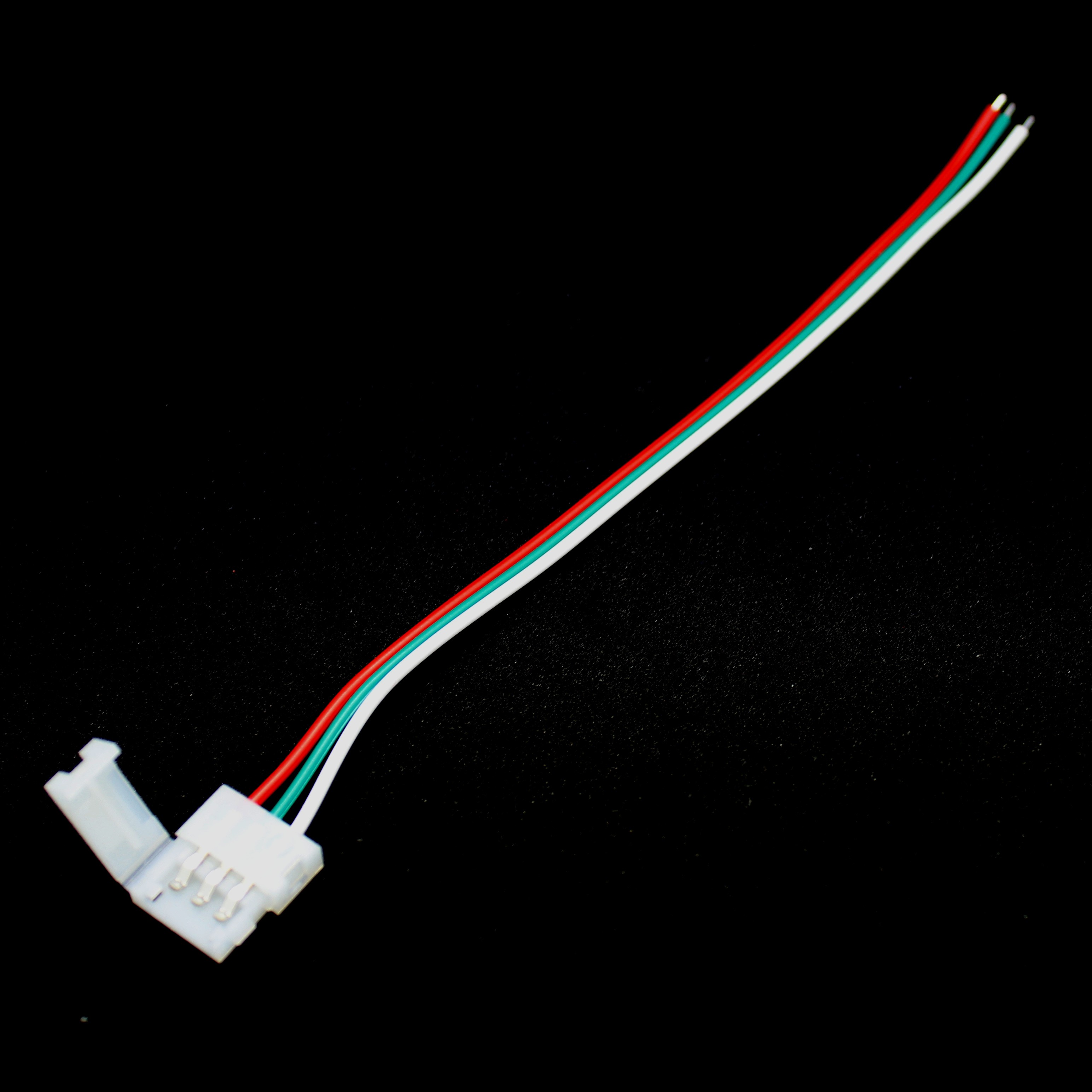 $2.99 - 3 Pin LED Strip Connector with Wires - Tinkersphere