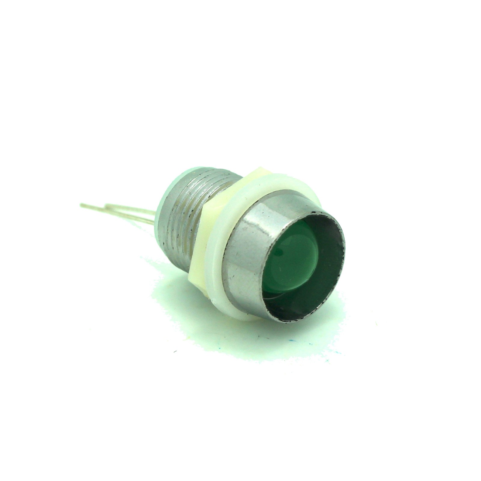 $1.49 - Plastic LED Holder 10mm Panel Mount Bezel - Tinkersphere