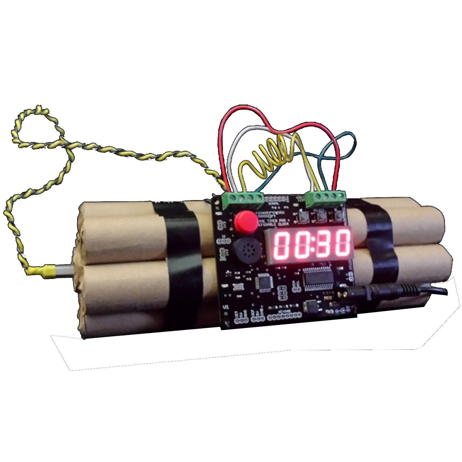 $54.90 - Assembled Defusable Clock Game Timer Pro - Tinkersphere