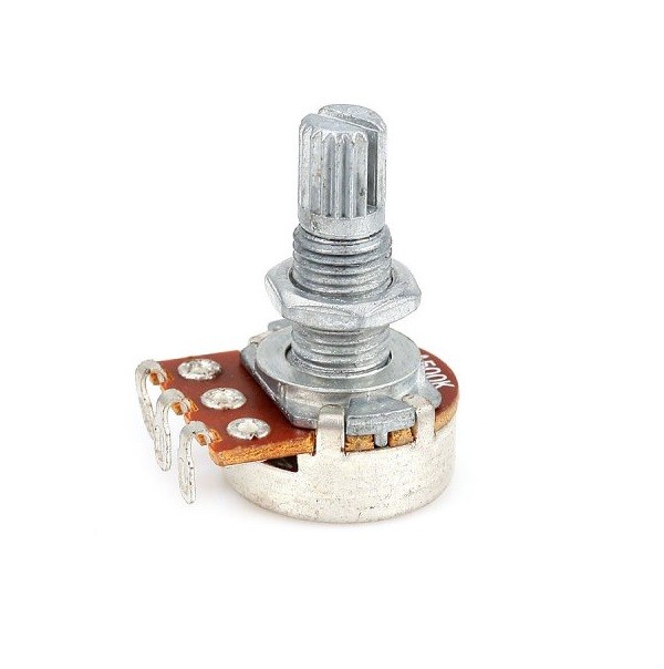 $3.49 - A500K Logarithmic 500K Ohm Potentiometer - Tinkersphere