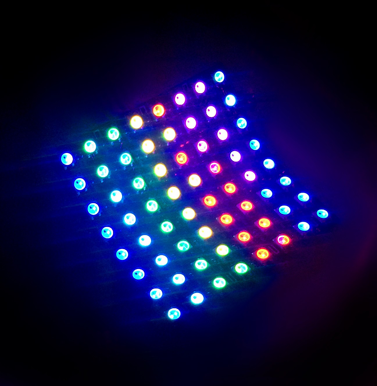 $48.99 - Flexible RGB LED Matrix 8x8 - Tinkersphere