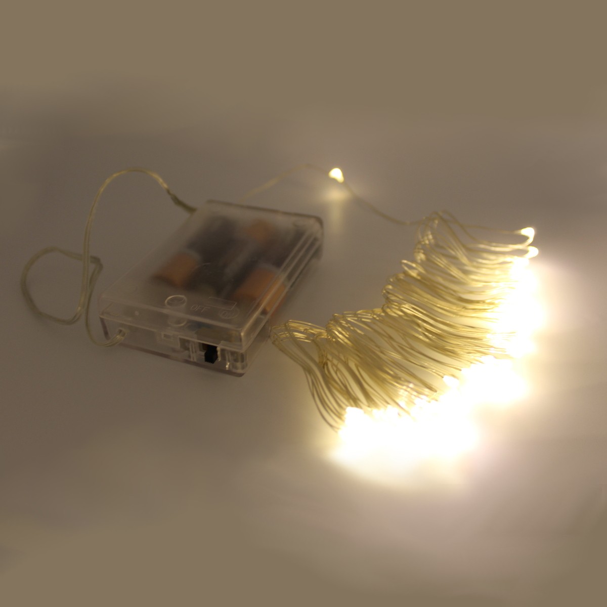 $7.99 - Battery Operated Copper String Lights - 50 LED - Tinkersphere