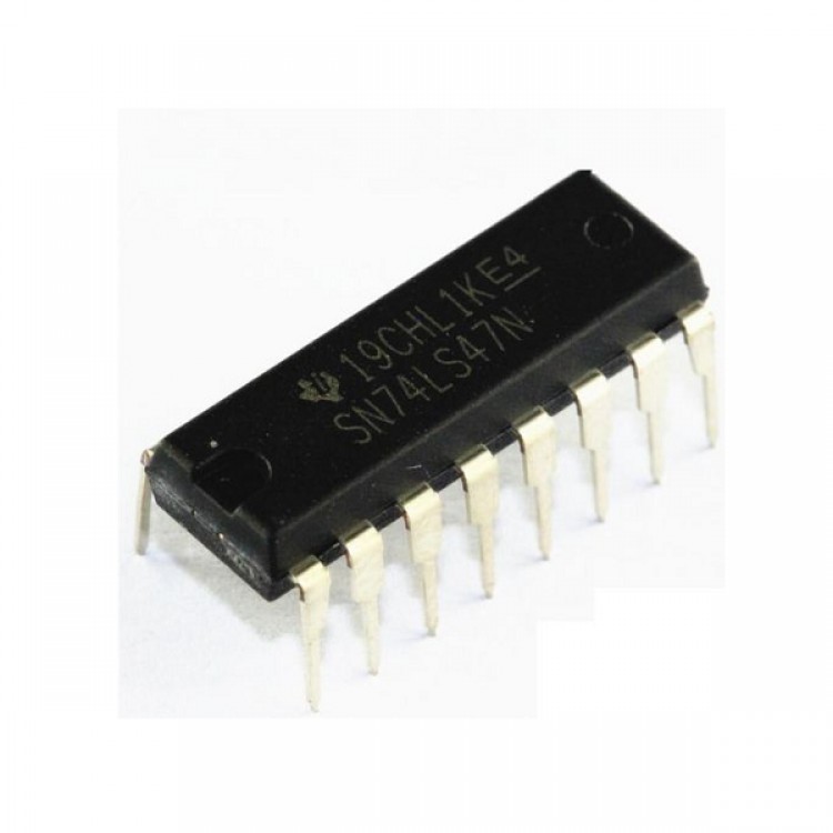 $1.49 - 74LS47 BCD to 7 Segment Decoder/Encoder - Tinkersphere