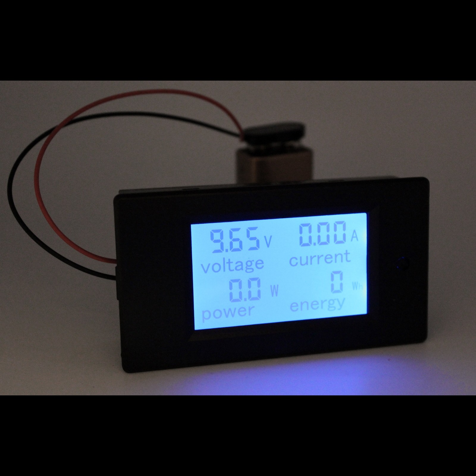 $17.49 - Large Panel-Mount Digital Power Meter - 6.5V to 100VDC up to ...