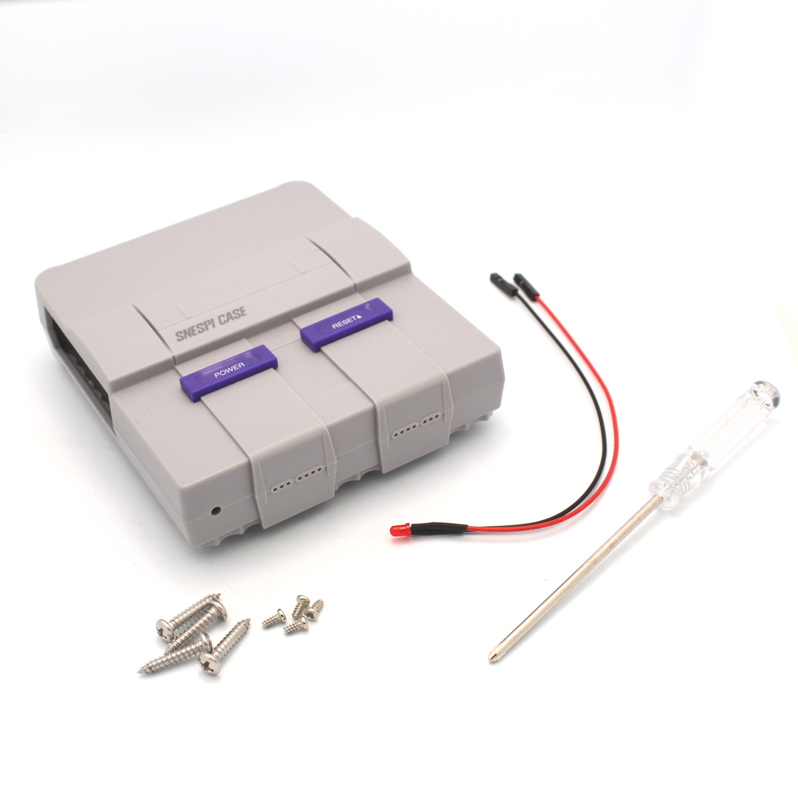 2499 Snes Style Raspberry Pi Case Tinkersphere 0898