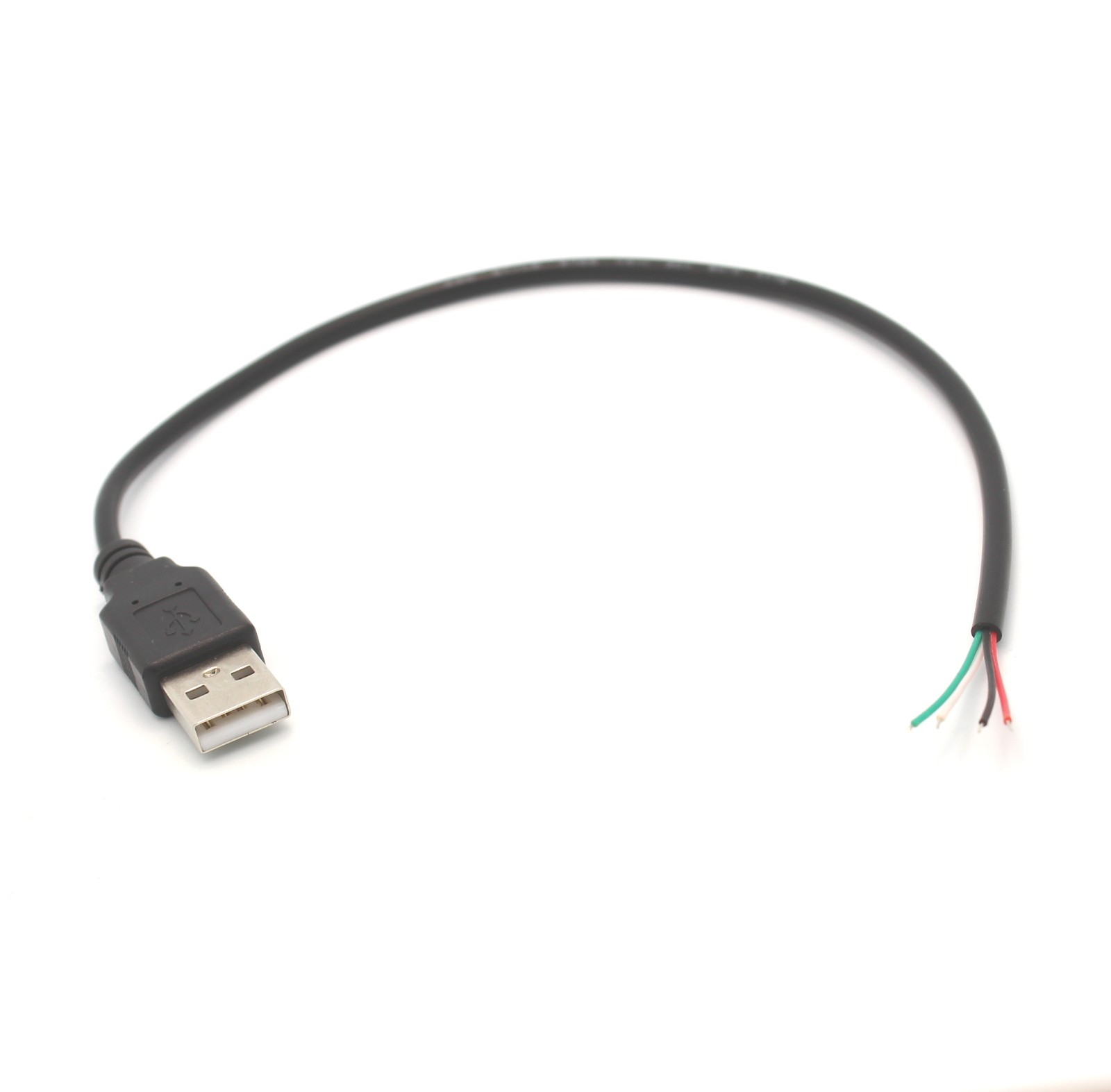 $3.49 - Male USB Cable with Wire Leads - Tinkersphere