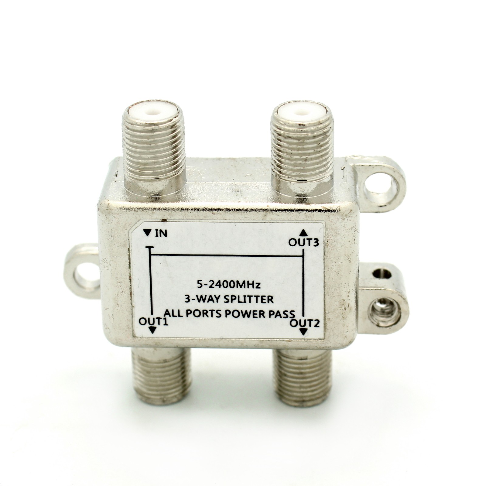$9.99 - Coax Splitter 3 Way - Tinkersphere