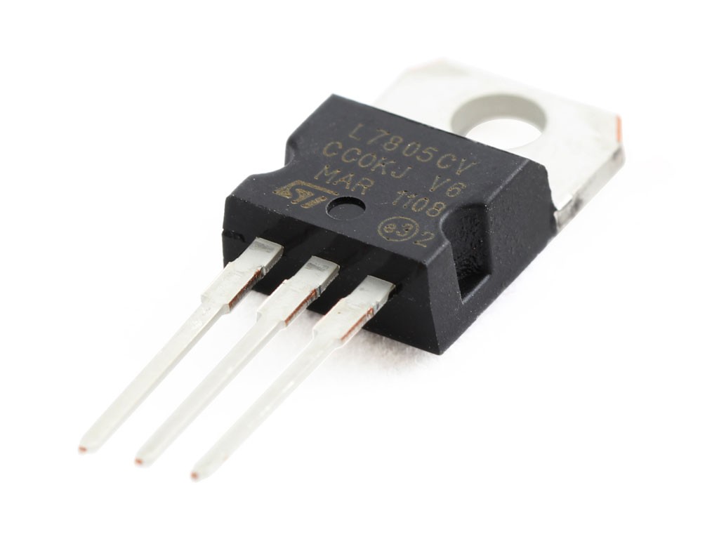  1 45 5V Voltage Regulator L7805CV Tinkersphere