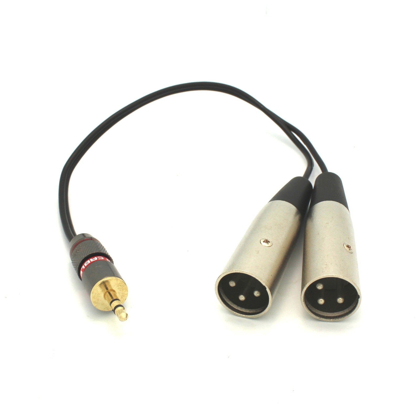 $9.99 - Male Stereo 1/8" to Dual XLR - Tinkersphere