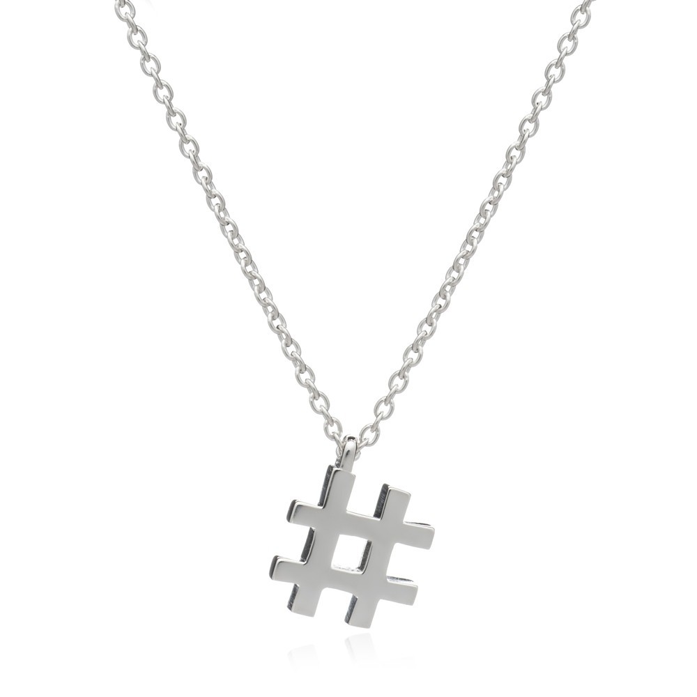 $9.40 - Hashtag Necklace - Tinkersphere