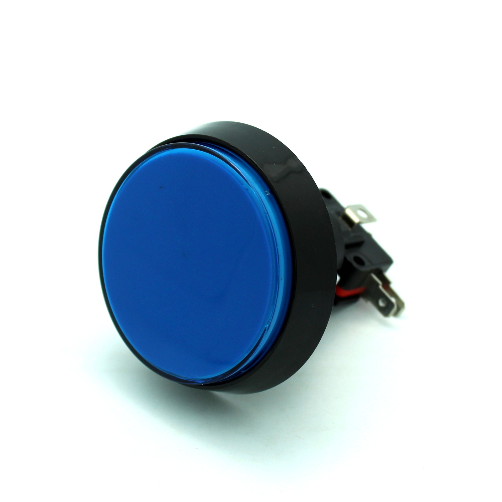 $8.95 - 2 Inch Arcade Button - Blue Illuminated - Tinkersphere