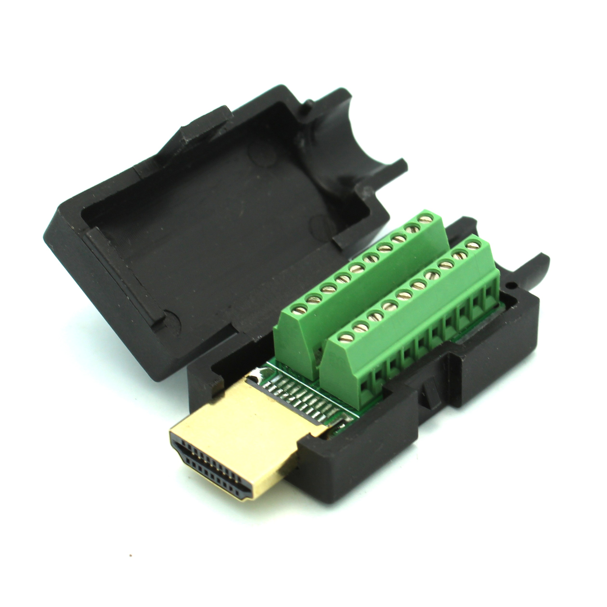 $7.45 - HDMI Plug to Terminal Block Breakout - Tinkersphere