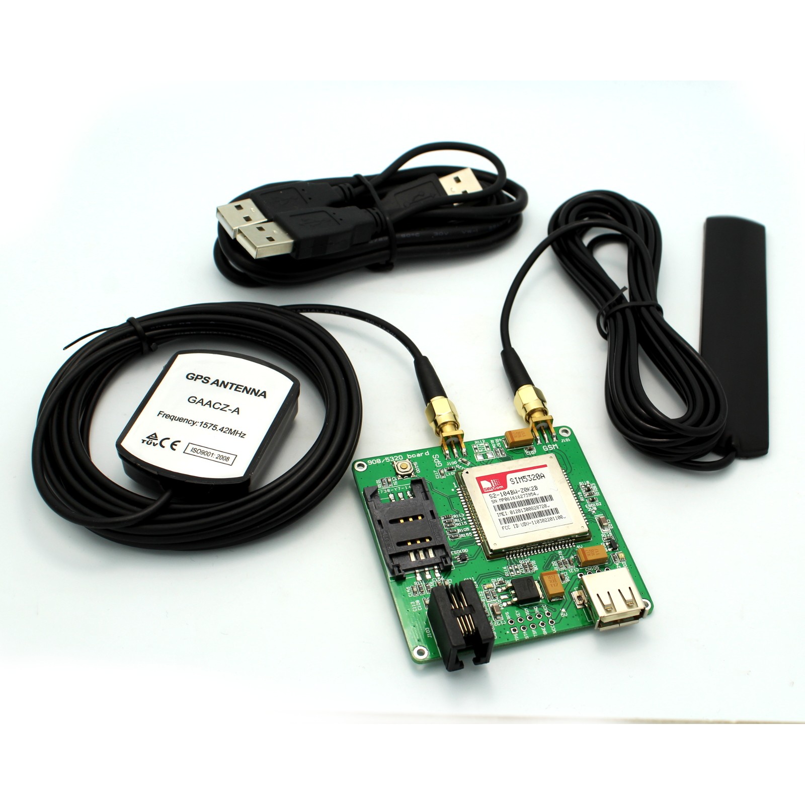 $79.99 - 3G Cellular + GPS Breakout - SIM5320A (GPS & GSM Antenna ...