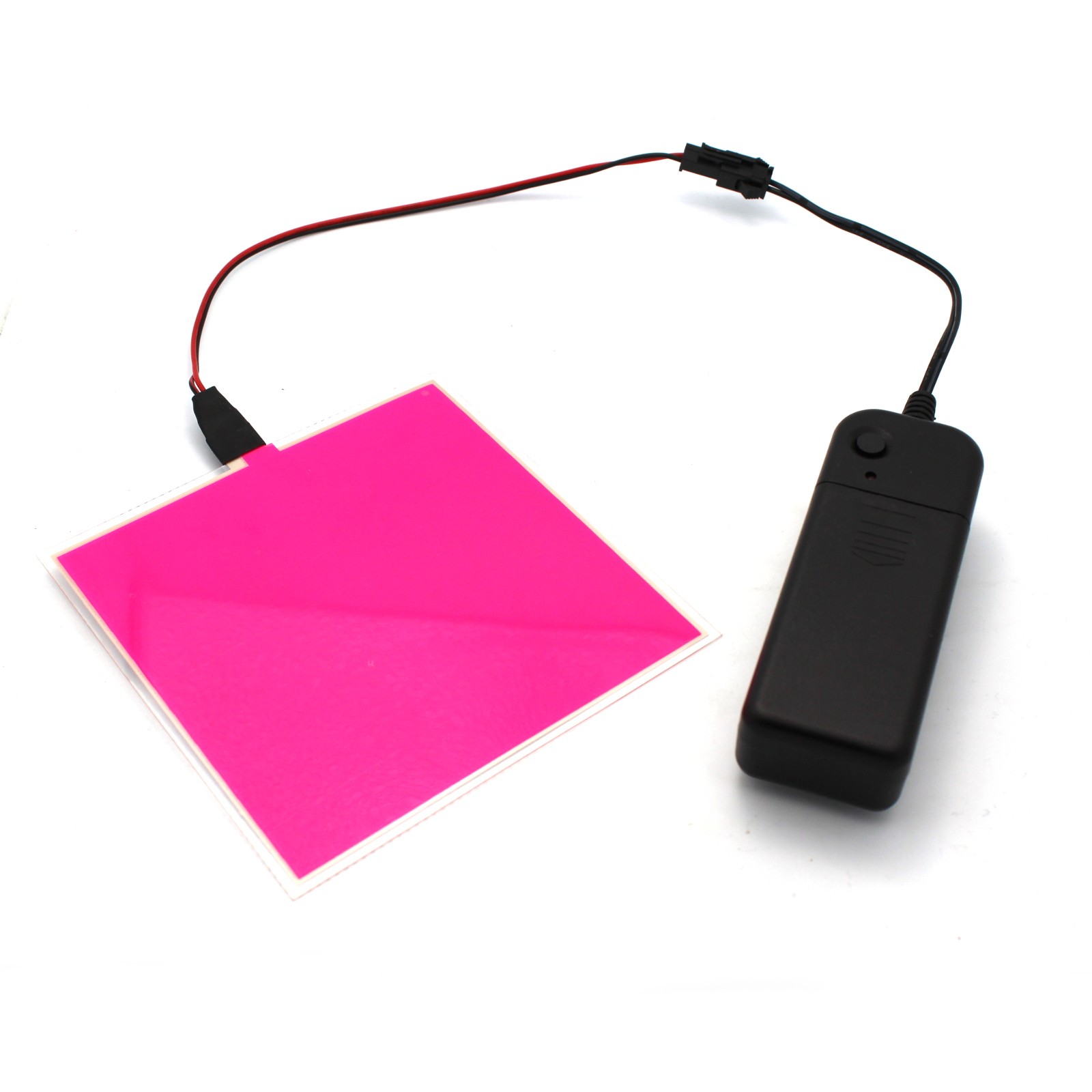 $16.90 - Cuttable Pink EL Panel + Battery Pack - Tinkersphere