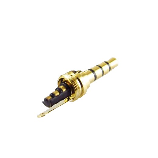 $1.99 - Gold 4 Pole Audio Plug - Tinkersphere