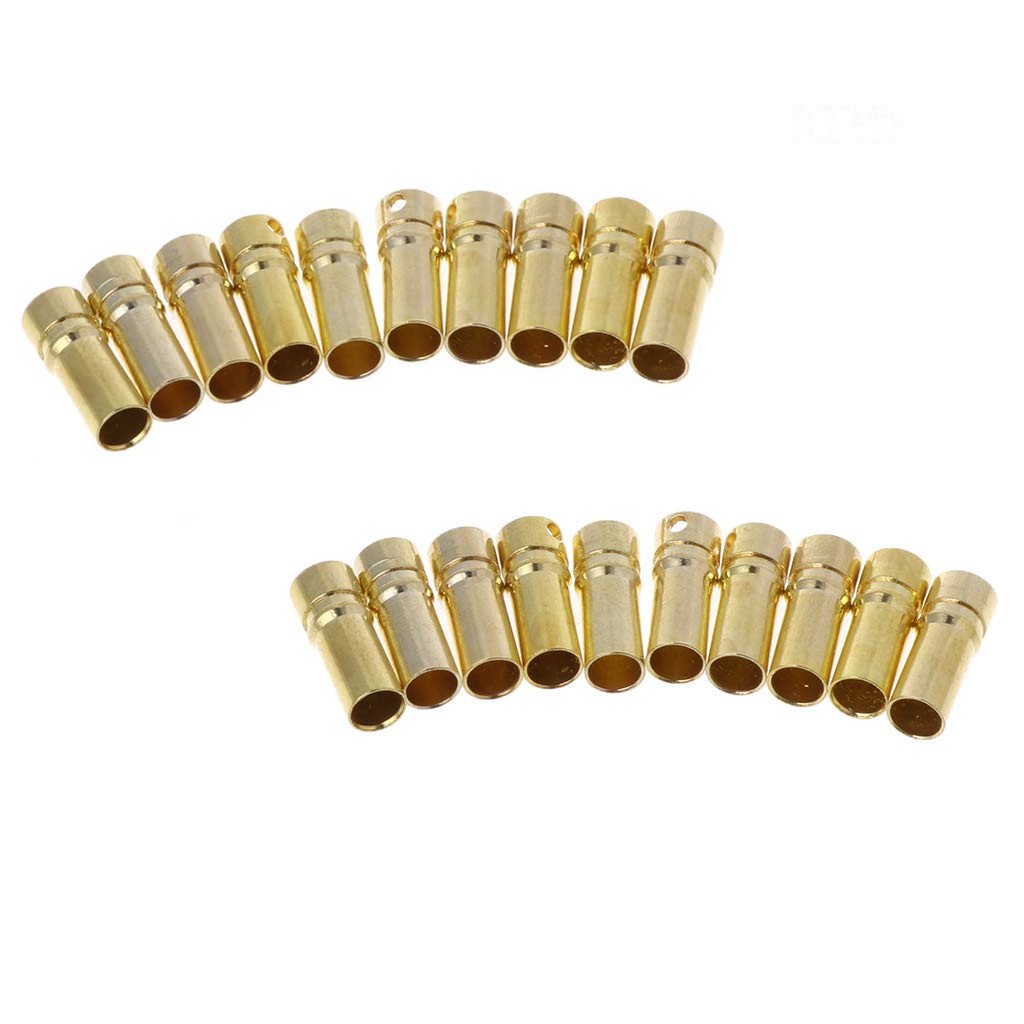$6.99 - 3.5mm Female Bullet Connector (20 pack) - Tinkersphere