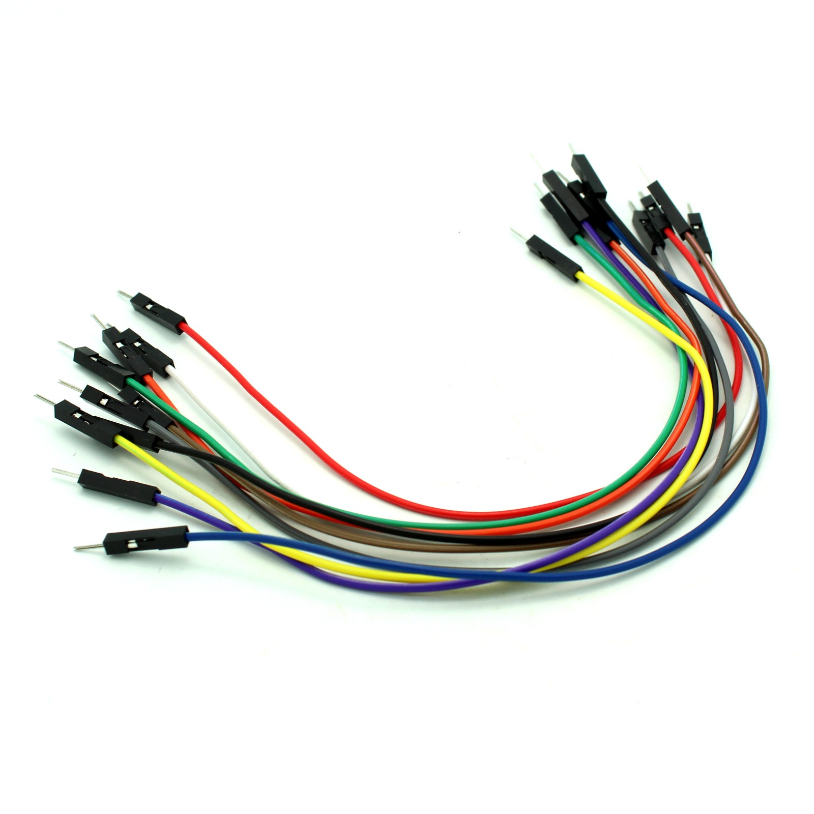 $3.90 - Male to Male Jumper Wires (10 pack) - Tinkersphere