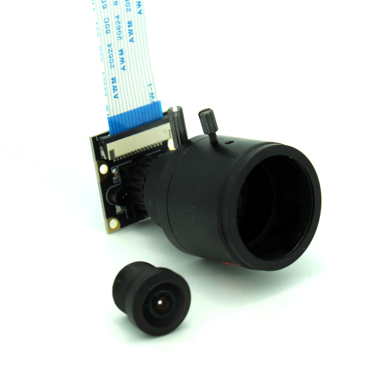 $59.90 - Raspberry Pi Camera with Telephoto Lens Set - Tinkersphere