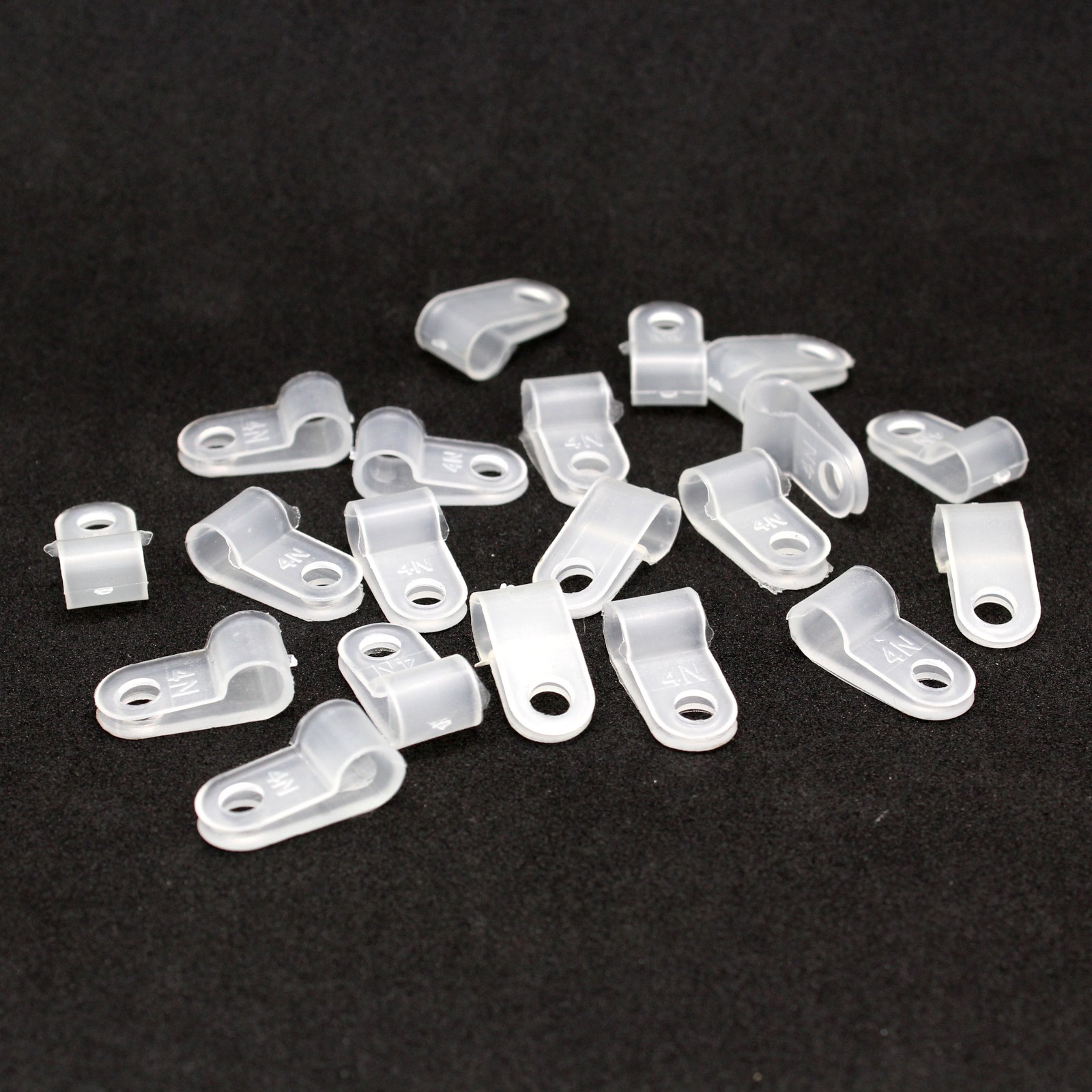 $3.69 - Clear Wire Mounting Clips (20 pack) for Cable Management ...