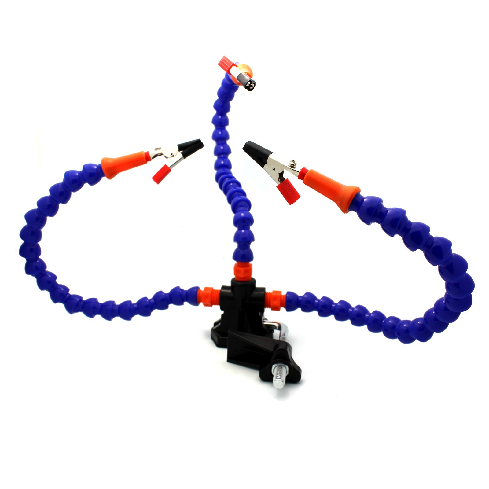 $16.99 - Third Hand 3 Arm Helping Hand Clamp with 3 Flexible Arms ...