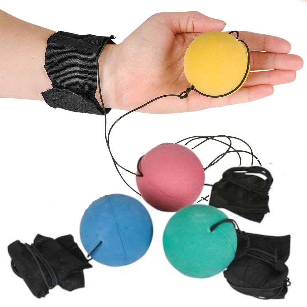 $2.99 - Wrist Ball with Wrist Strap High Bounce Hand Ball - Tinkersphere