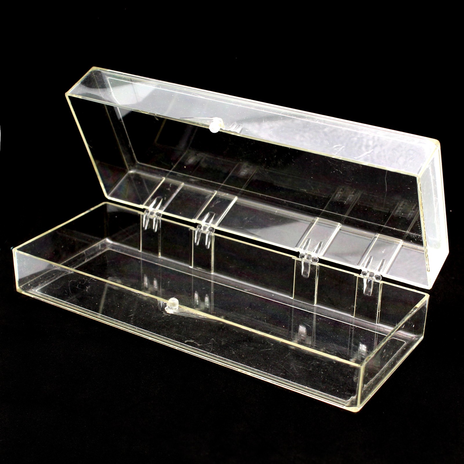 $8.99 - Clear Acrylic Electronic Component Box 6.25 x 2.4 x 1.6 inches ...