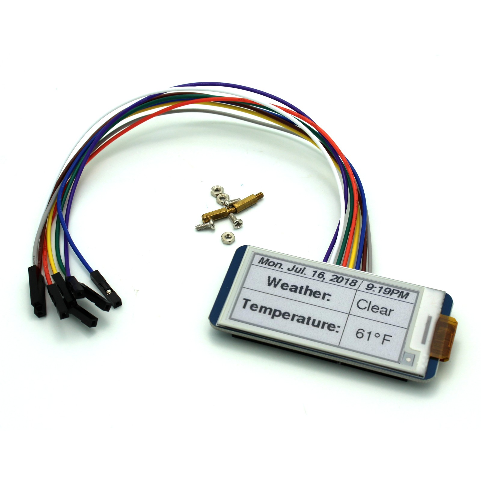 $29.99 - E-ink / E-Paper Display for Raspberry Pi Zero - Tinkersphere