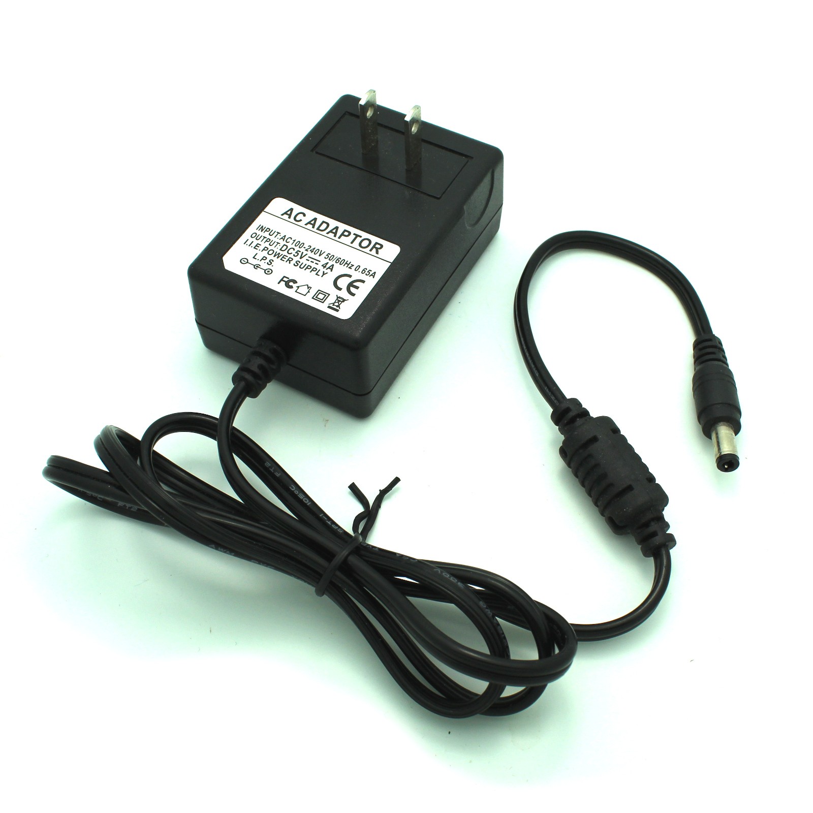  9 99 5V 4A DC Power Adapter 5 5mm X 2 1mm Tinkersphere